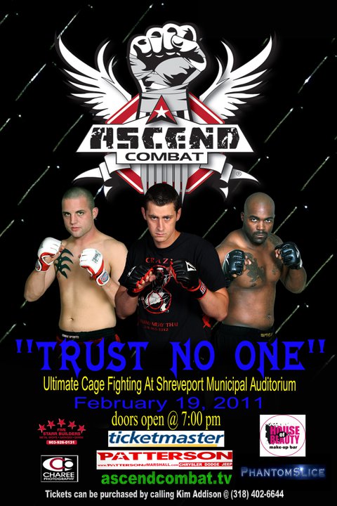 Trust No One – TXMMA – Texas Mixed Martial Arts